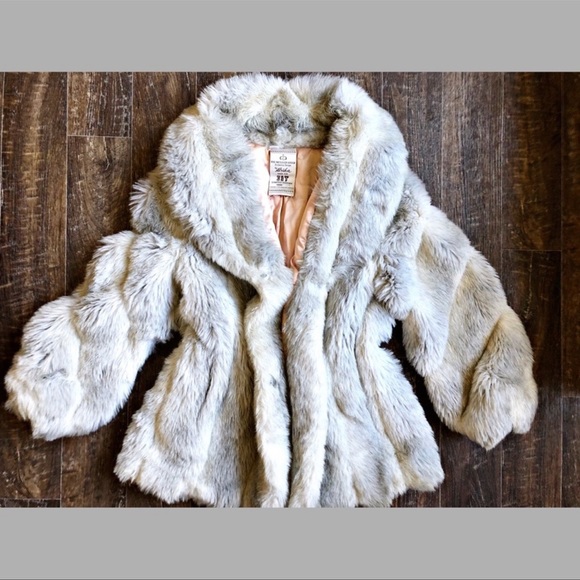Erika Metzger | Jackets & Coats | Vintage Faux Fur Coat By Erika ...